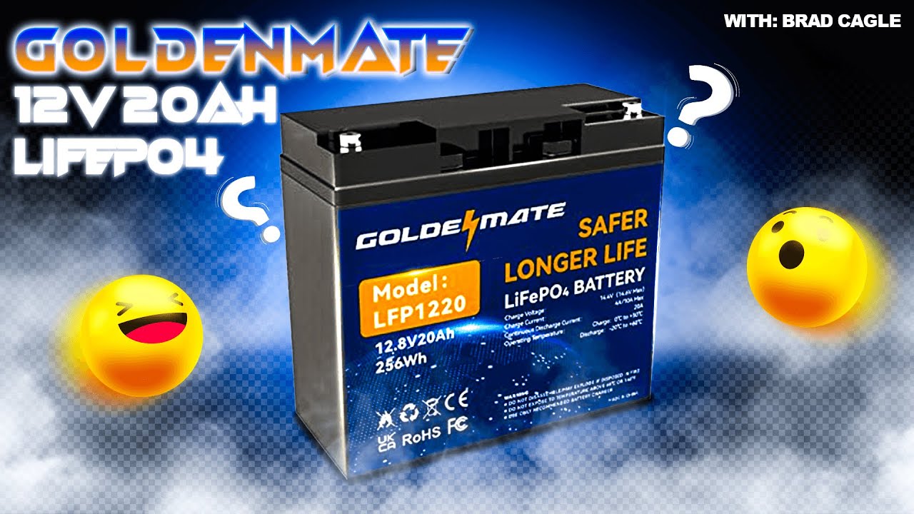 Goldenmate LiFePO4 Battery : The Camper's Power Solution