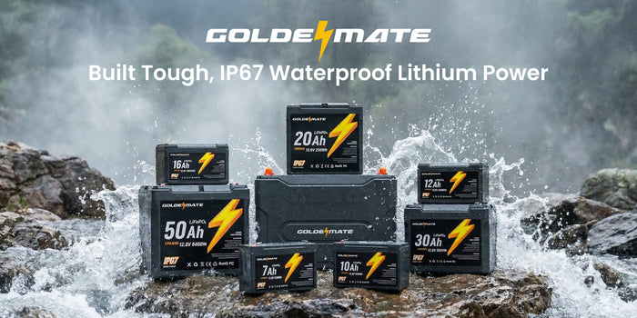 LiFePO4 Batteries - Goldenmate Battery