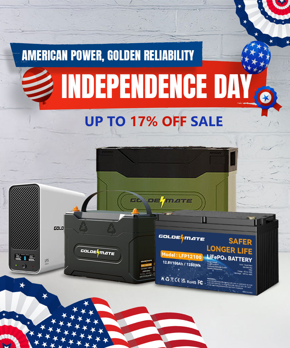 Goldenmate: LiFePO4 Batteries for Marine, RVs, and More