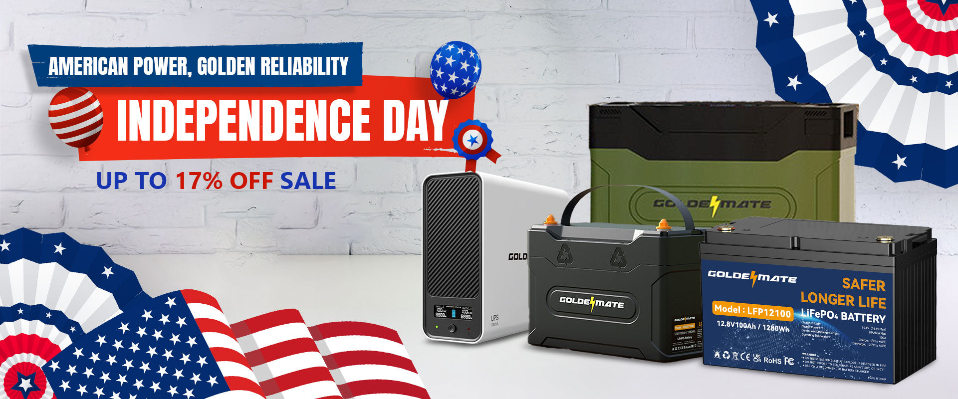 Goldenmate: LiFePO4 Batteries for Marine, RVs, and More