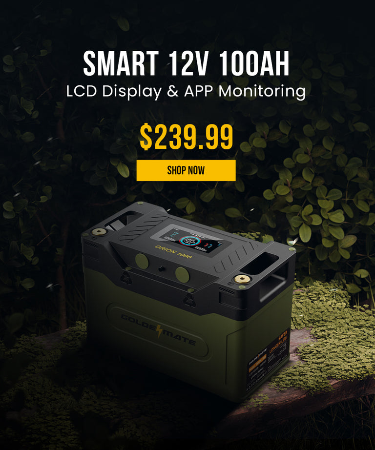 Goldenmate: LiFePO4 Batteries for Marine, RVs, and More